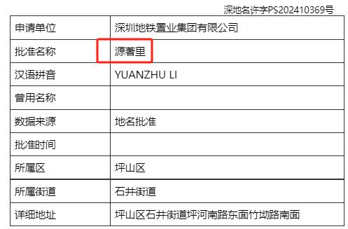 深铁源著里，石井G13305-0046拍卖地新名_家在坪山 - 家在深圳