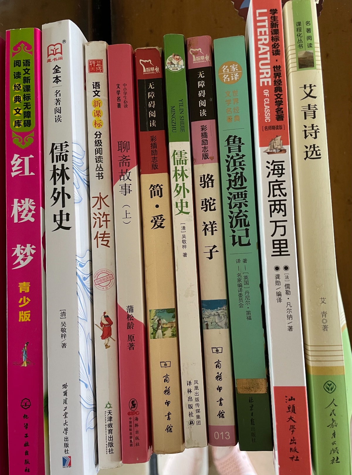 初中生必读书目 家在深圳