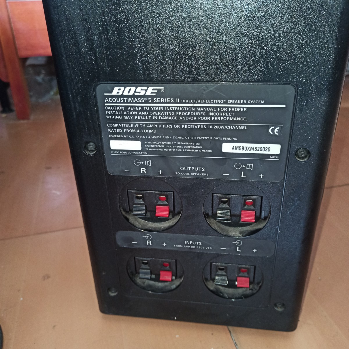 美国原装BOSE AM5音响气量流无源低音炮 - 家在深圳