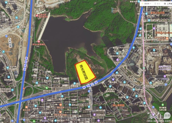 818民治水库边的住宅_家在龙华 - 家在深圳